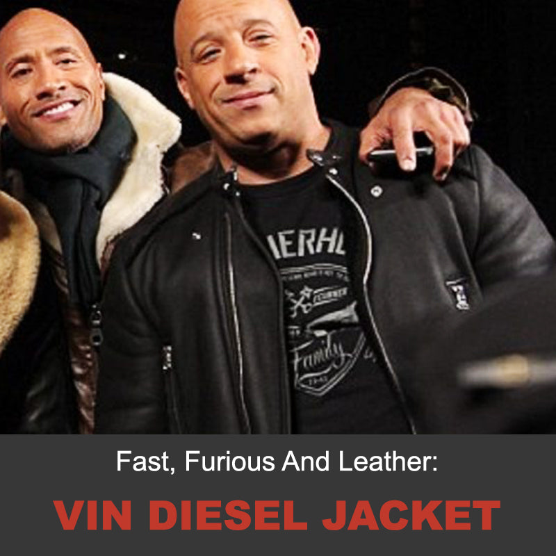 Fast, Furious and Leather: Vin Diesel Jacket - Independence Brothers