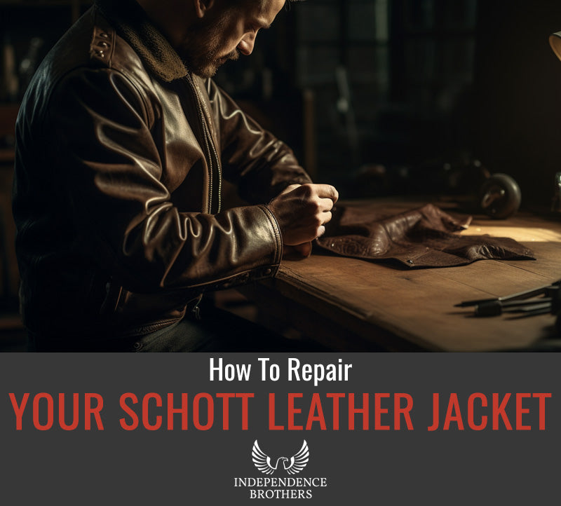How To Fix Faux Leather Peeling On Your Jacket – Independence Brothers