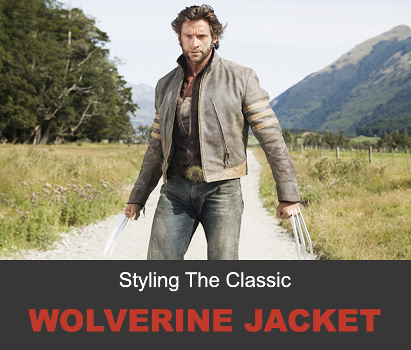 Styling the Classic Wolverine Leather Jacket | Custom Leather Jackets ...